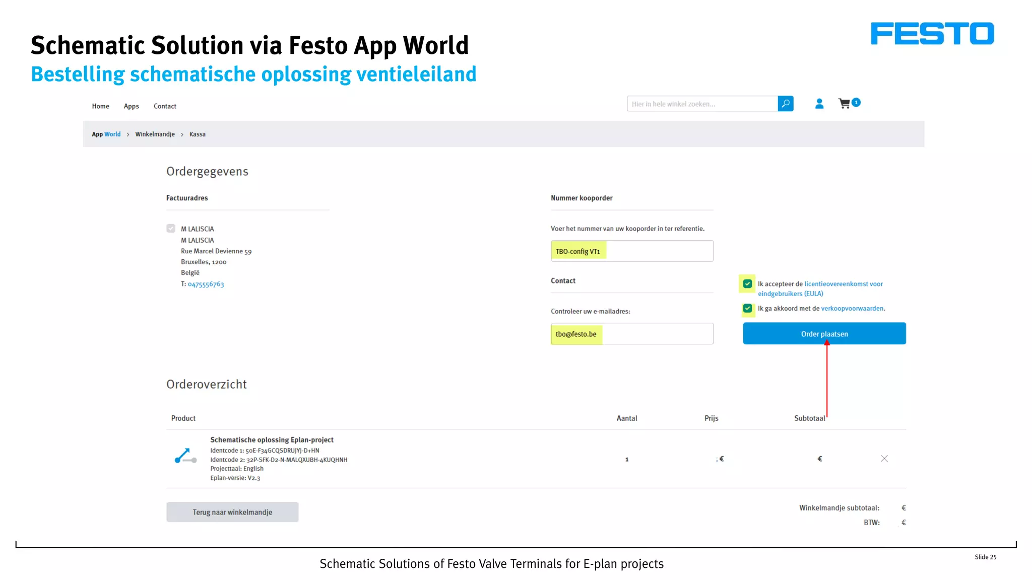 FESTO - Schematic Solutions of Festo Valve Terminals for E-plan ...