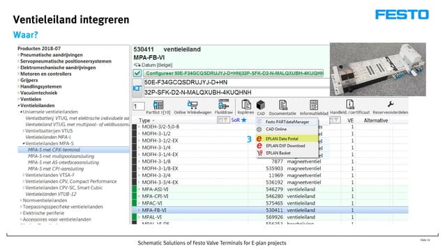 FESTO - Schematic Solutions of Festo Valve Terminals for E-plan ...