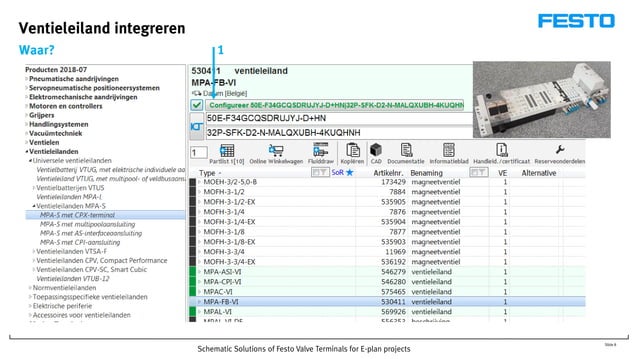 FESTO - Schematic Solutions of Festo Valve Terminals for E-plan ...