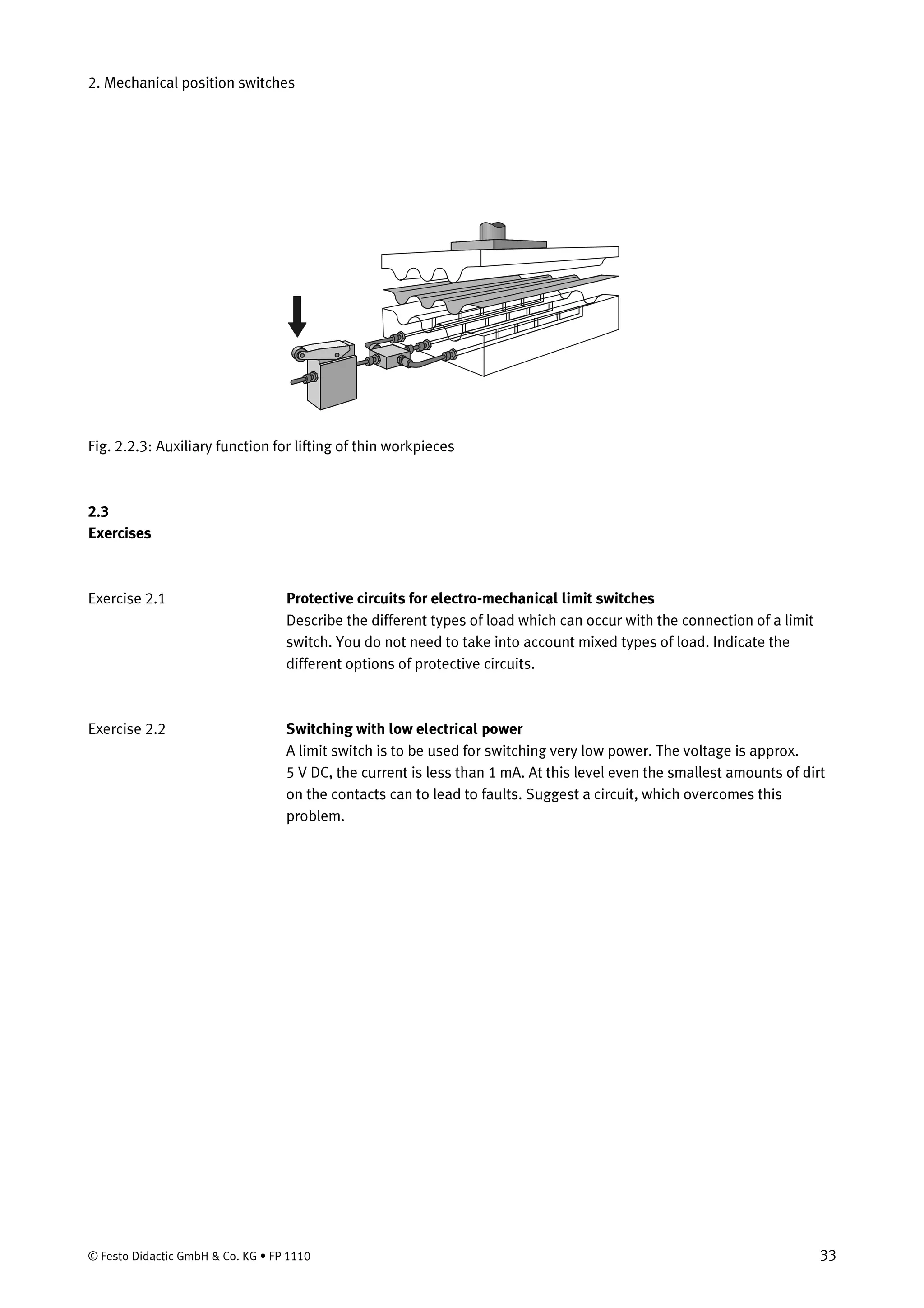 Festo sensors for handling and copy | PDF
