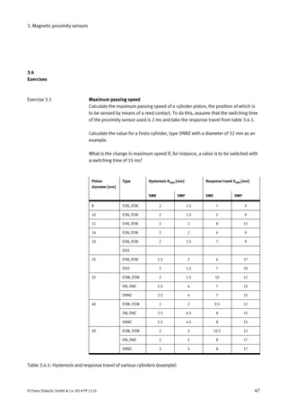 Festo sensors for handling and copy | PDF