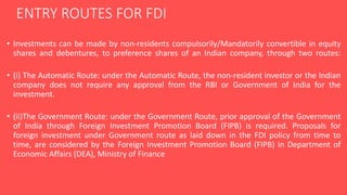 foreign direct investment | PPT