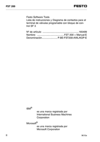Festo software tools | PDF