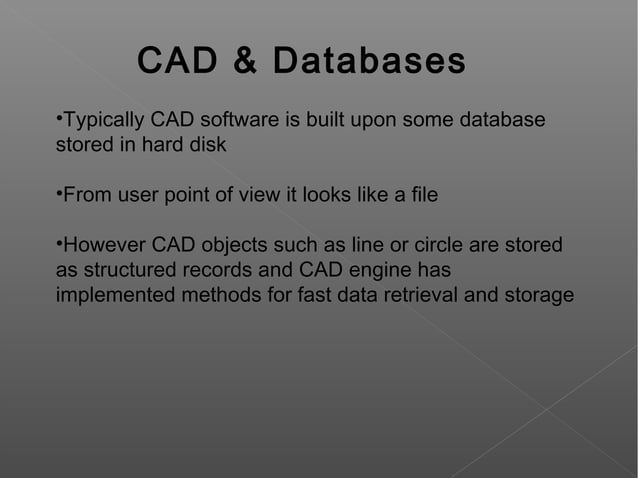 computer aided design | PPT | Desktop Publishing | Computer Software ...