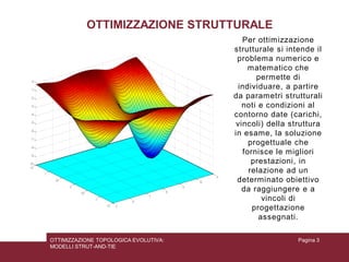 OTTIMIZZAZIONE TOPOLOGICA EVOLUTIVA: MODELLI STRUT-AND-TIE | PDF