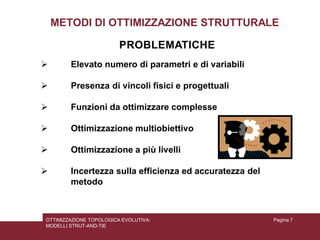 OTTIMIZZAZIONE TOPOLOGICA EVOLUTIVA: MODELLI STRUT-AND-TIE | PDF