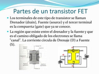FET (Transistores de Efecto de Campo) | PPTX