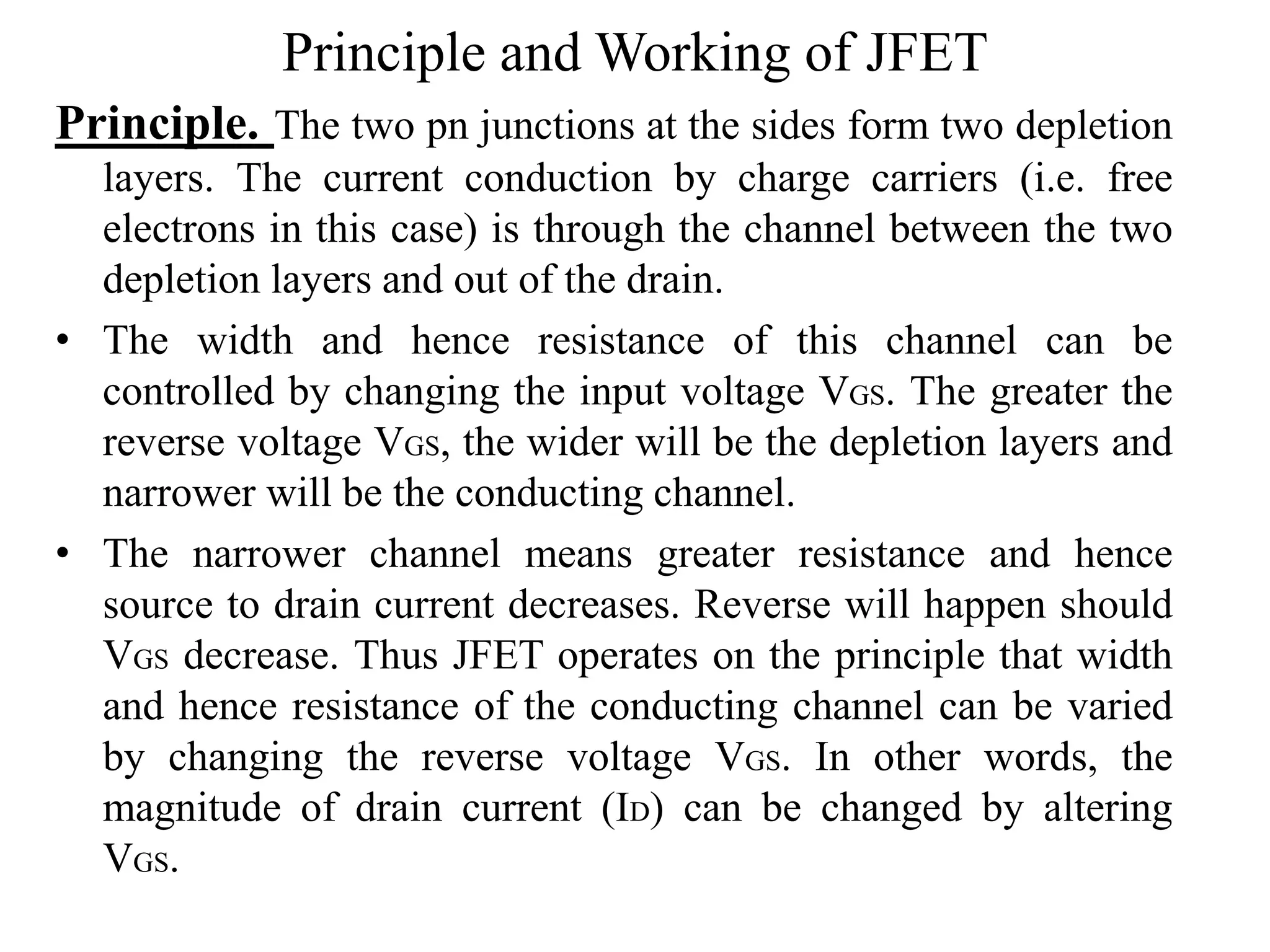 FIELD EFFECT TRANSISTERS (FET) | PPTX