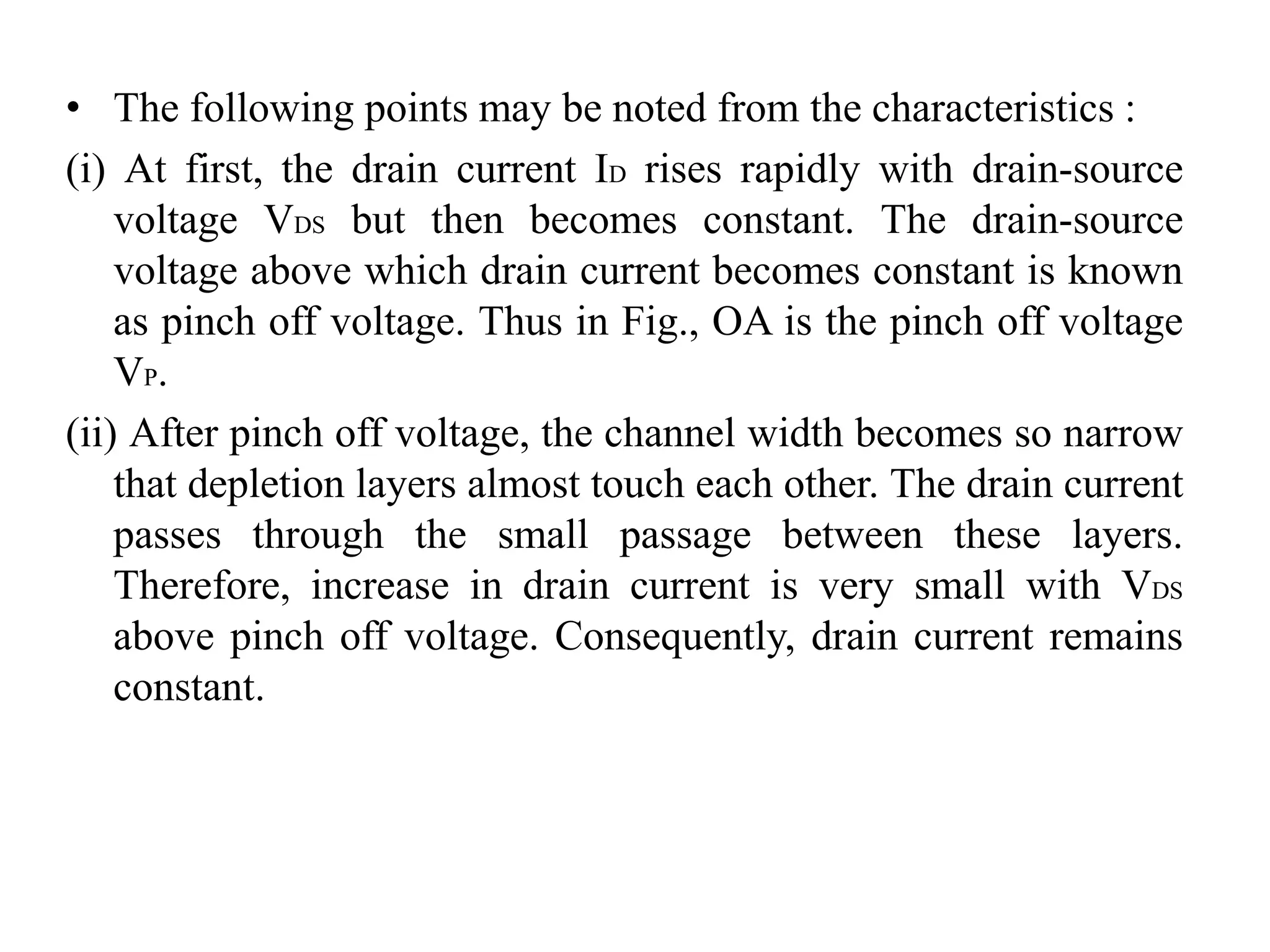 FIELD EFFECT TRANSISTERS (FET) | PPTX