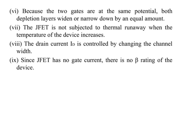 FIELD EFFECT TRANSISTERS (FET) | PPTX