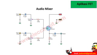 FET (FIELD EFFECT TRANSISTOR) | PPT