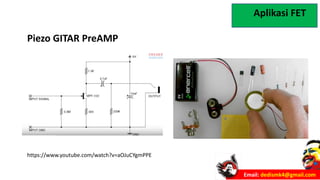 FET (FIELD EFFECT TRANSISTOR) | PPT