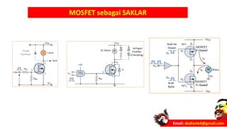 FET (FIELD EFFECT TRANSISTOR) | PPT