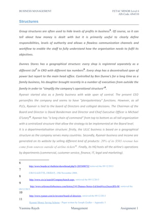 Business environment | case study: Company Type in Ireland - Yasmina ...