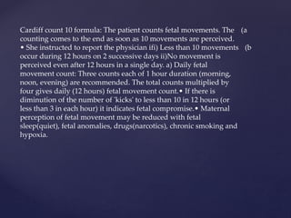 Antenatal fetal-assessment techniques .pptx