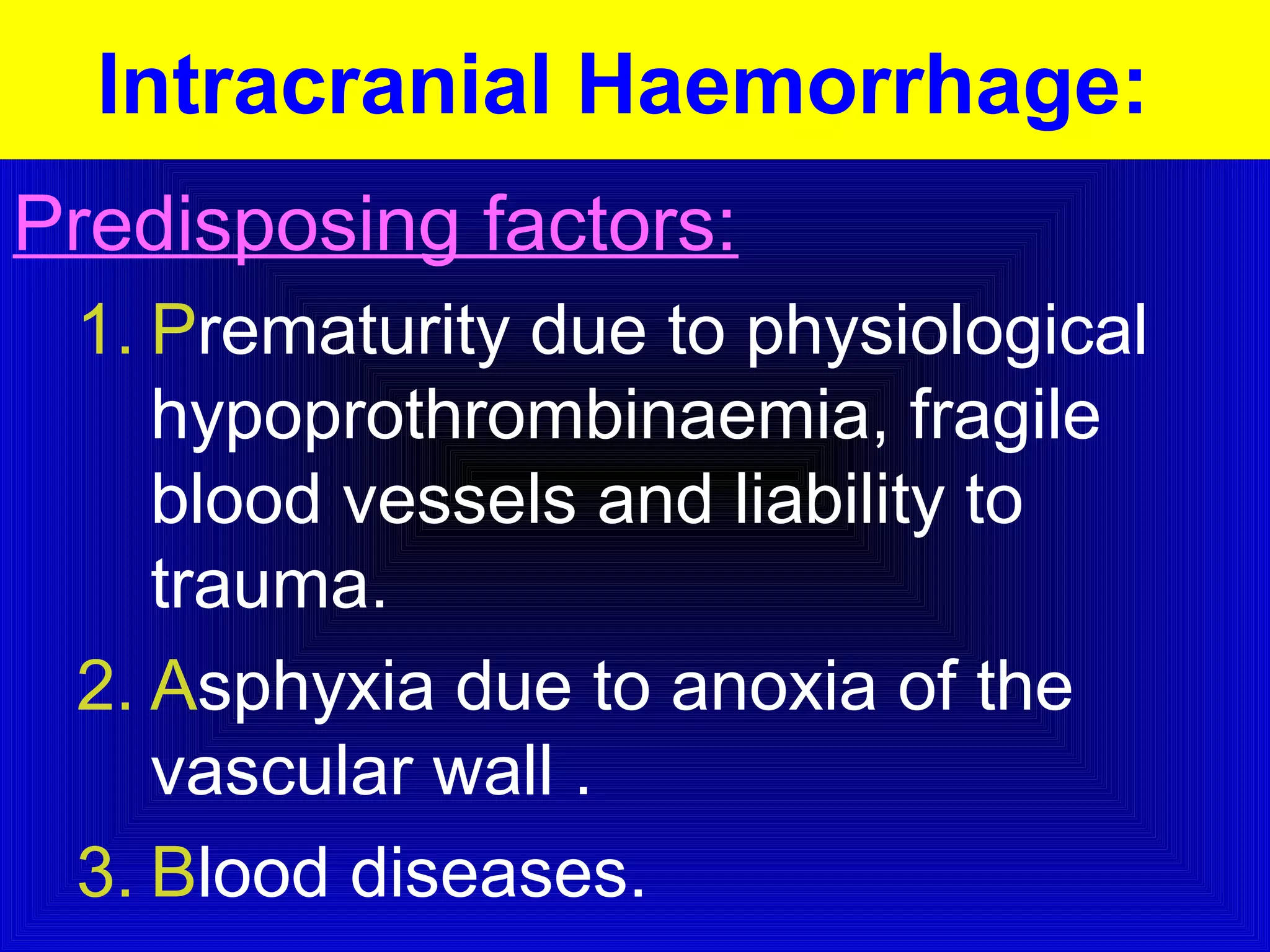 Fetal birth-injuries[1] | PPT | Pregnancy | Reproductive Health