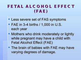Fetal alcohol syndrome | PPT