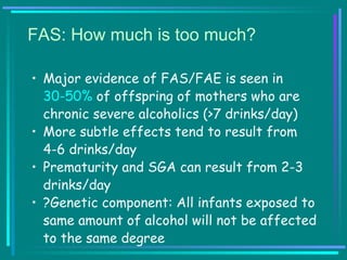 Fetal Alcohol Syndrome | PPT