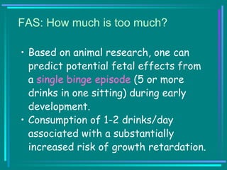 Fetal Alcohol Syndrome | PPT