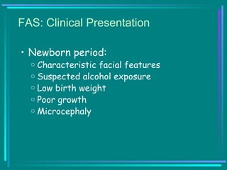 Fetal Alcohol Syndrome | PPT