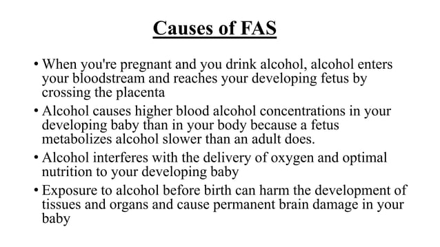 Fetal alcohol syndrome | PPT