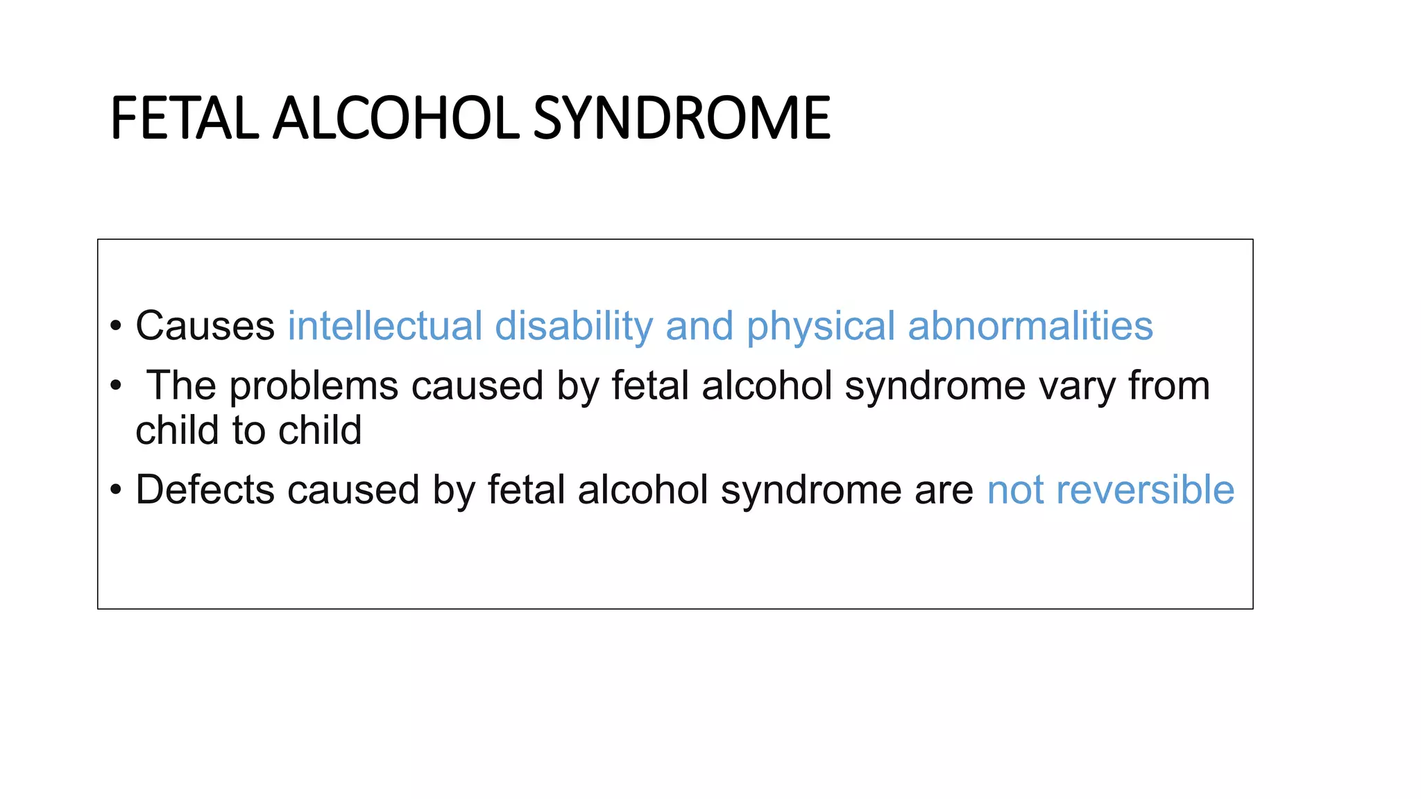 Fetal alcohol syndrome PPT.pptx