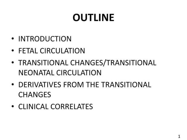FETAL AND NEONATAL CIRCULATION lecture.pptx | Pregnancy | Reproductive ...