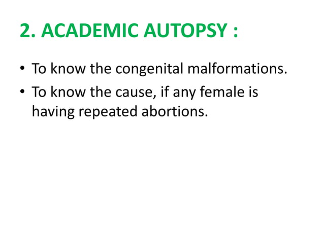 Fetal autopsy | PPTX