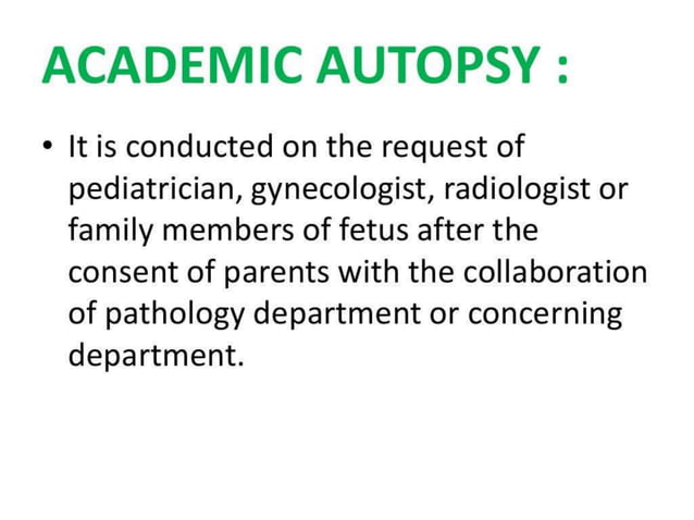 Fetal autopsy | PPTX | Pregnancy | Reproductive Health