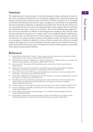 Fetal awareness review | PDF