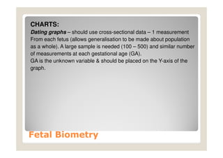 Fetal biometry | PPT