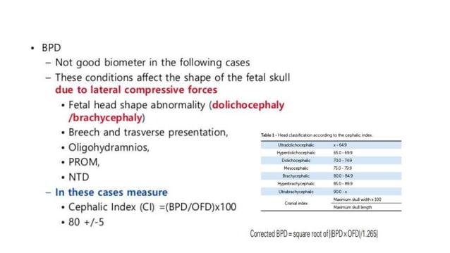 Fetal biometry parameters lk | PPTX | Pregnancy | Reproductive Health