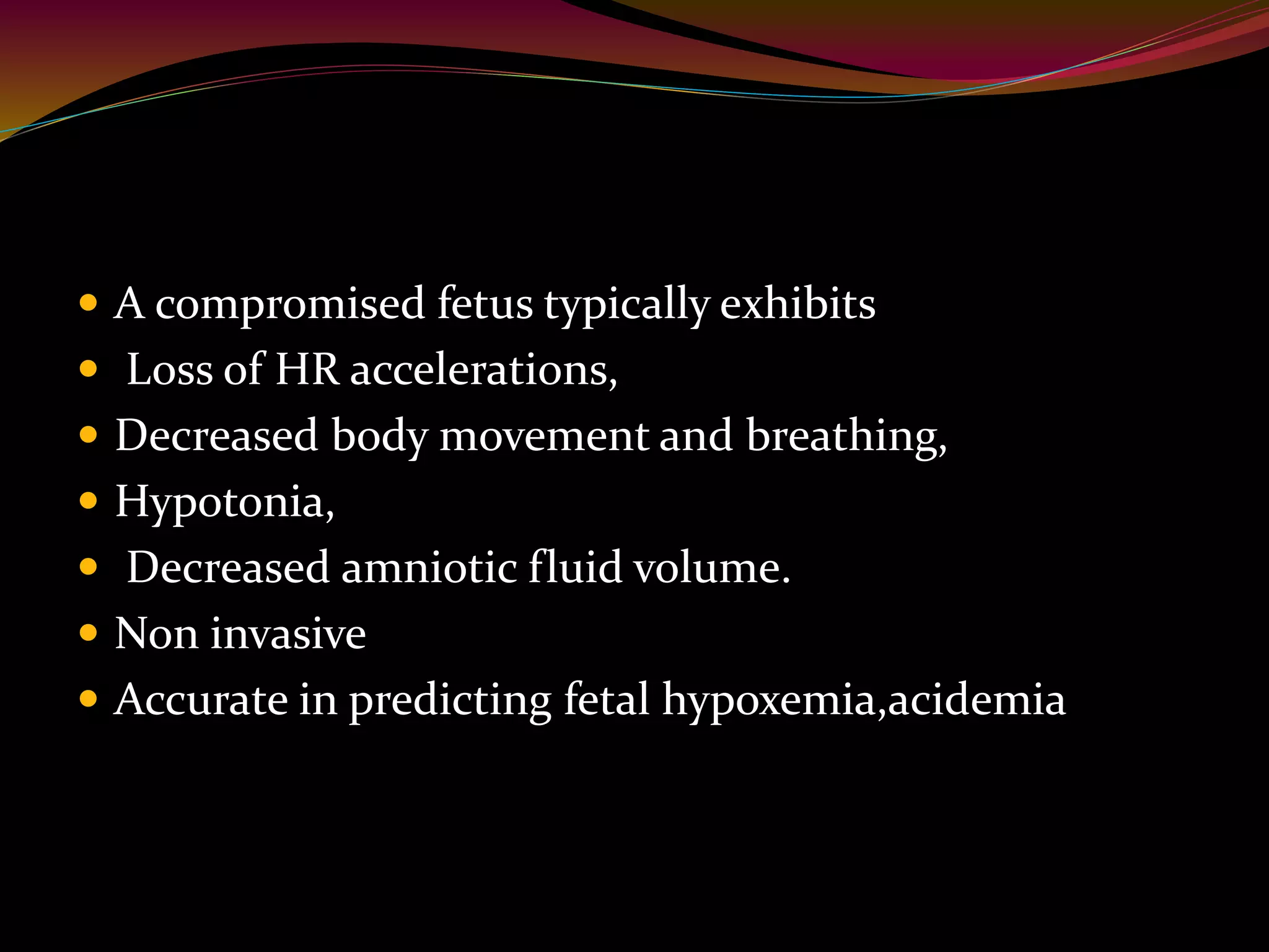 Fetal biophysical profile | PPTX