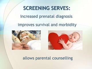 Fetal cardiac screening in midgestation | PPTX