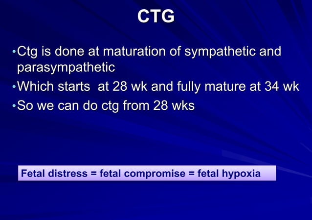 Fetal Cardiotocograph (CTG).pptx | Pregnancy | Reproductive Health