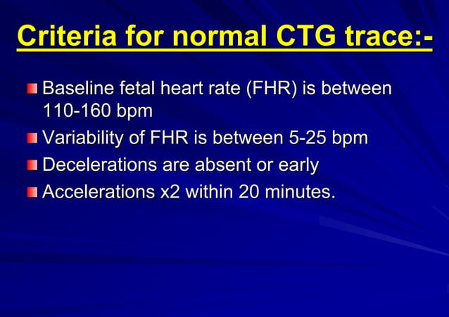 Fetal Cardiotocograph (CTG).pptx | Pregnancy | Reproductive Health