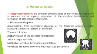 Fetal central nervous system anomalies | PPTX
