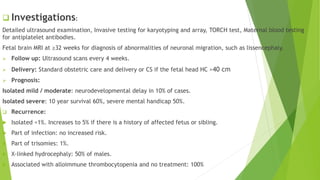 Fetal central nervous system anomalies | PPTX
