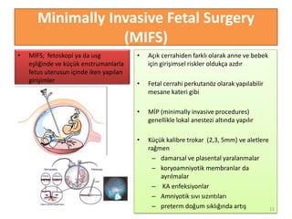 Fetal cerrahi | PPTX