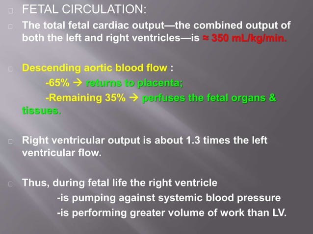 Fetal circulation by dr.srikanta biswas | PPT