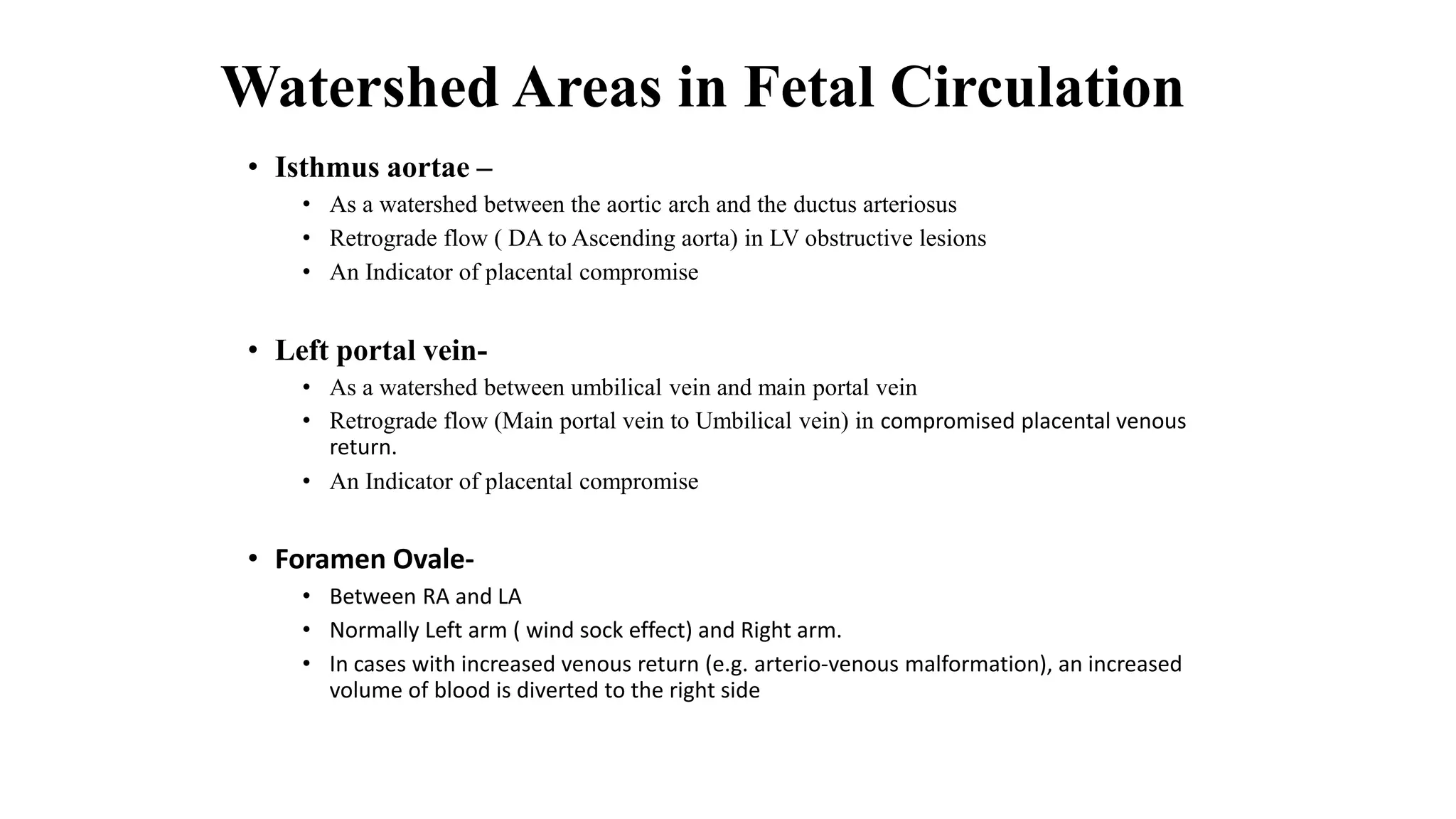 Fetal Circulation Ppt