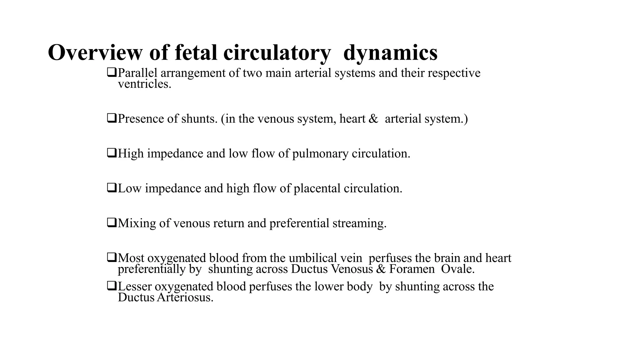 Fetal circulation | PPTX