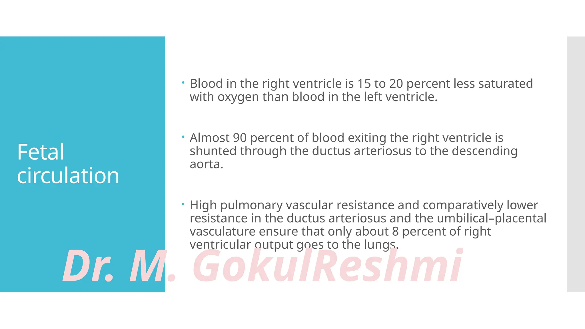 FETAL CIRCULATION - fetomaternal circulation | PPTX