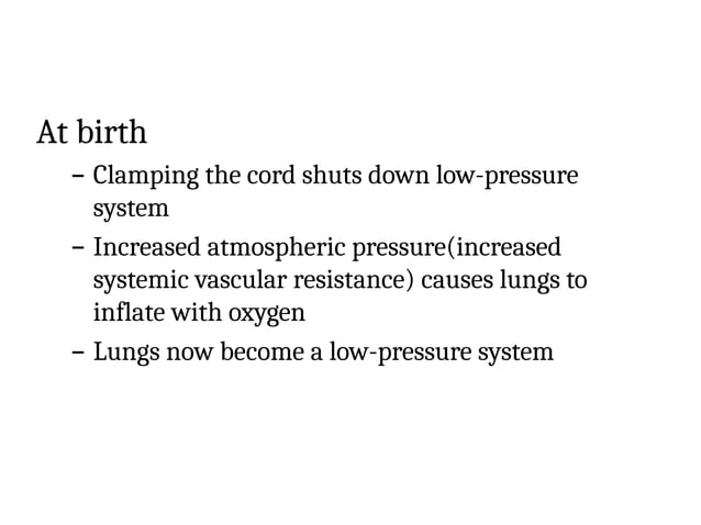 Fetal Circulation Pptx Fetal Circulation Pptx