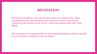 FETAL CIRCULATION embryology changes.pptx