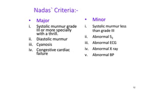 Fetal ciruclation and approach to chd | PPTX