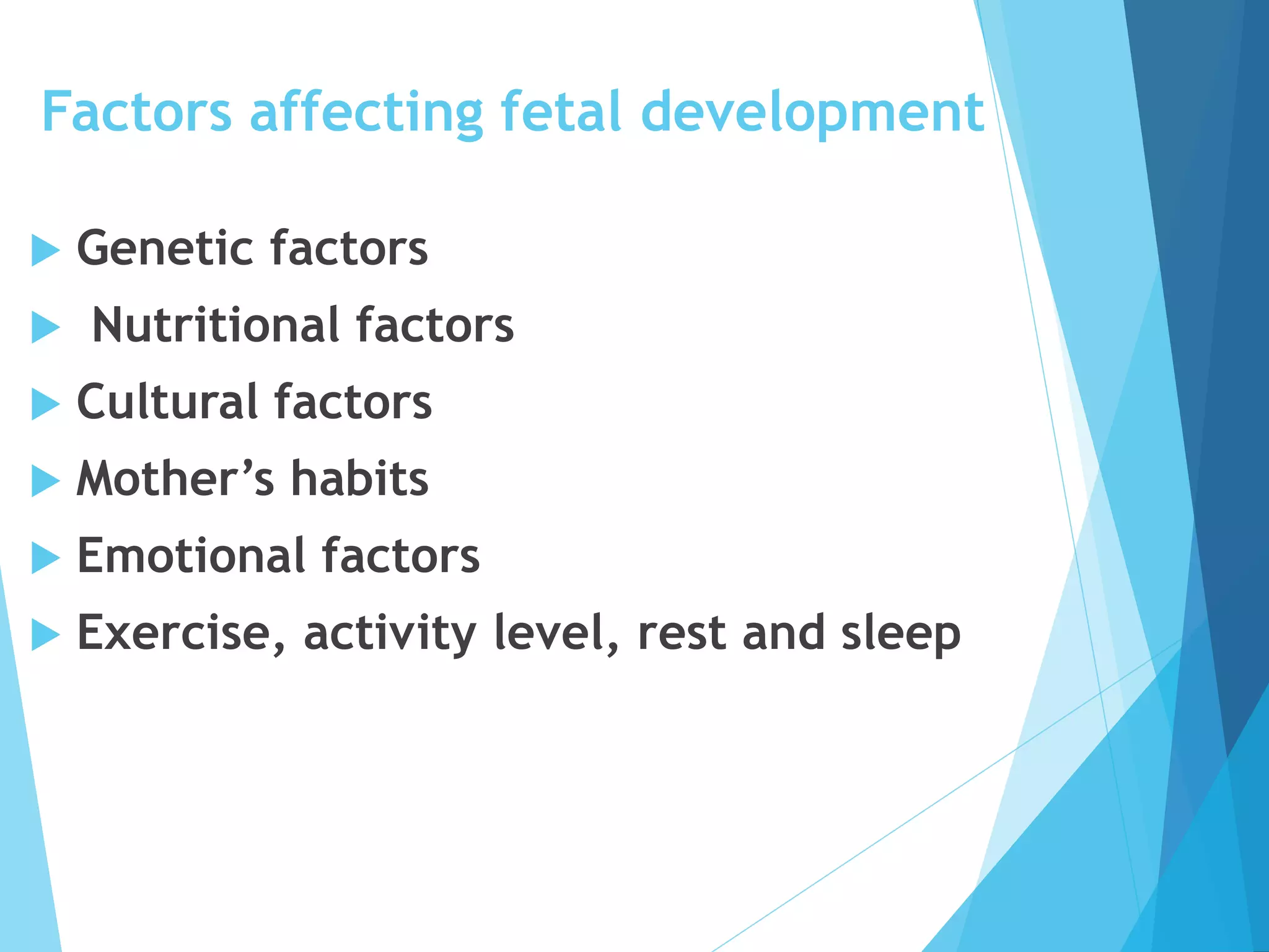 Fetal development converted | PDF