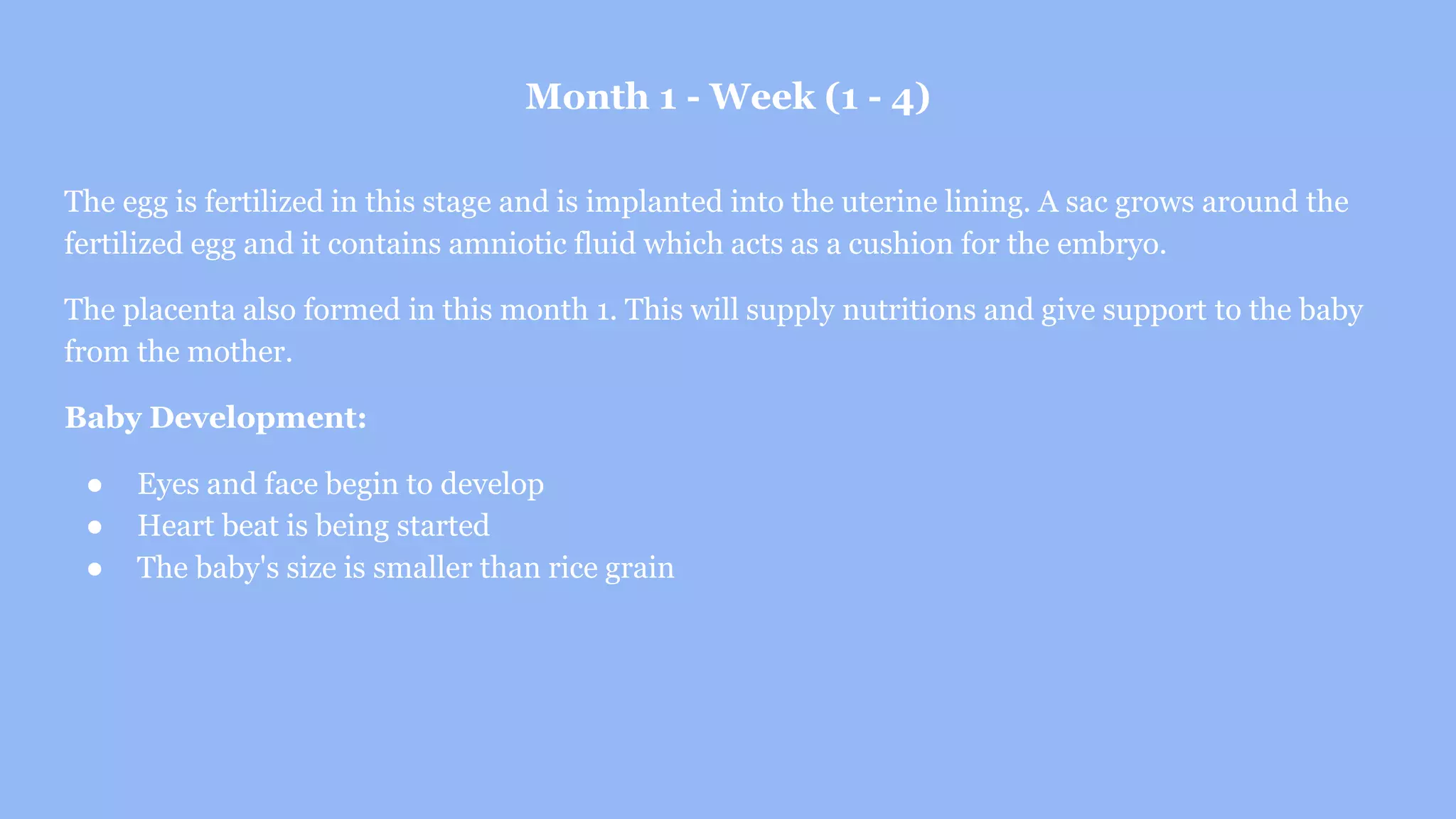 Fetal Development Week by Week | PPTX