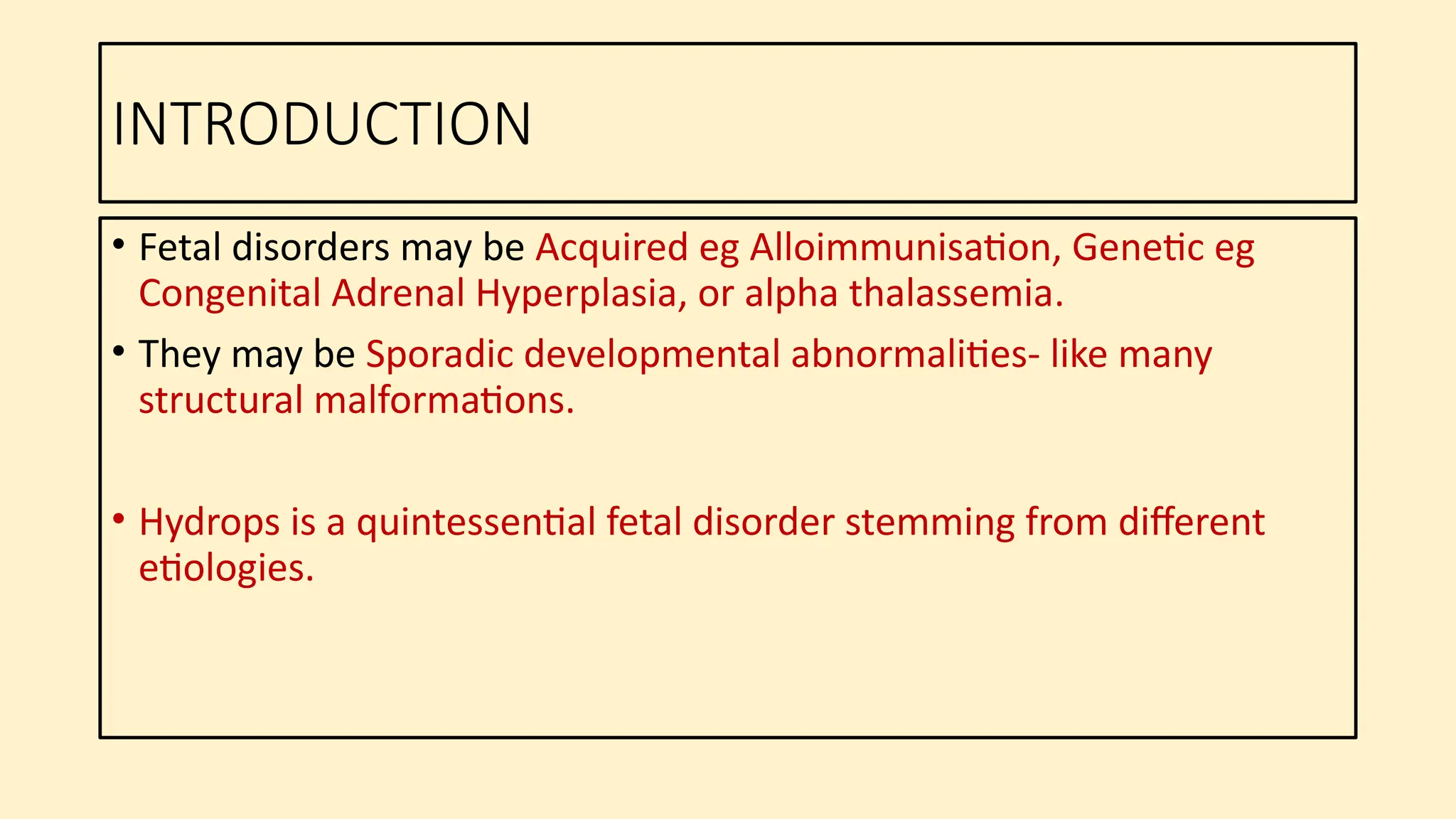 FETAL DISORDERS-1.pptxfetal disorders fetal disorders | PPTX