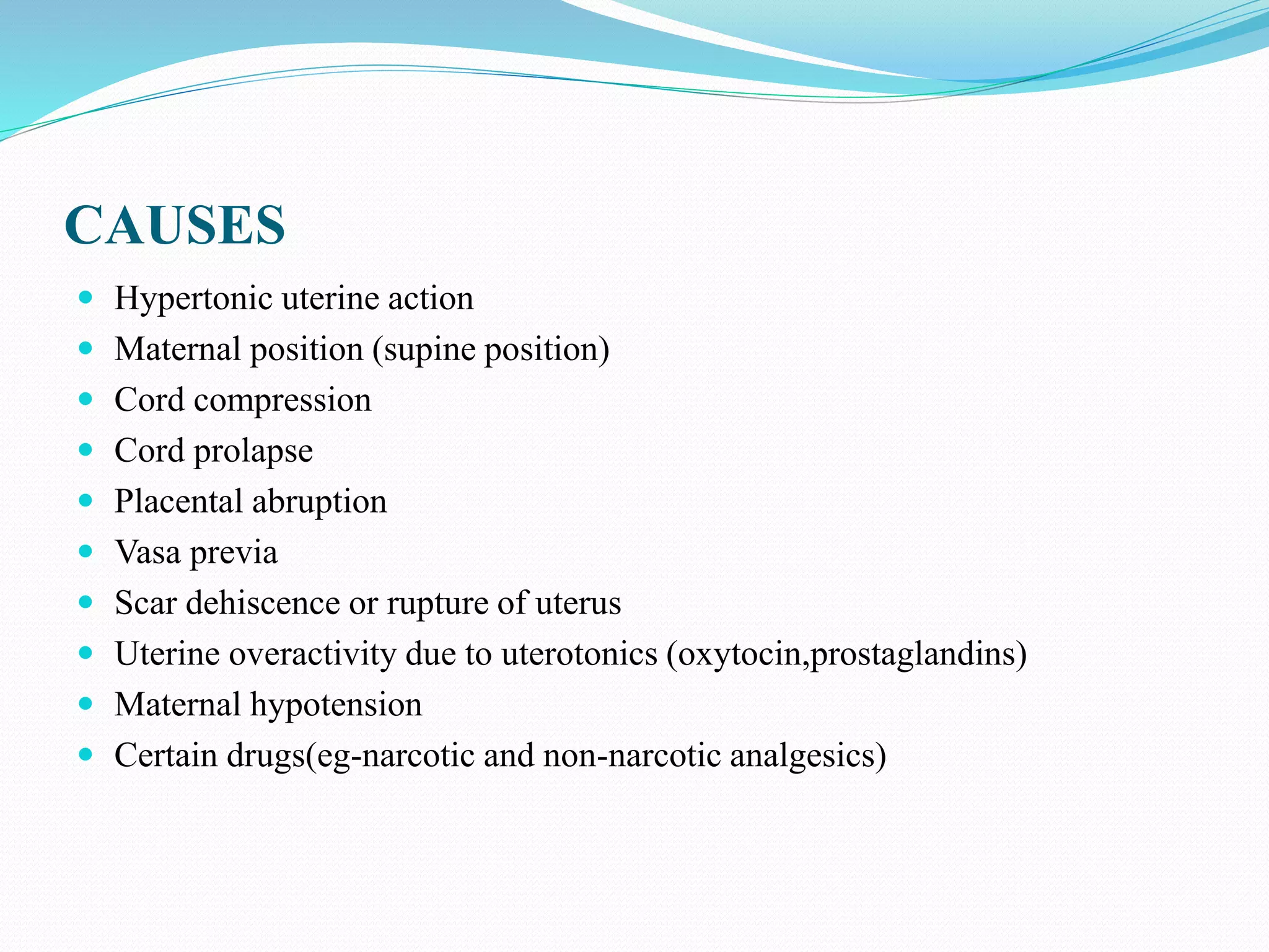 Fetal distress | PPTX